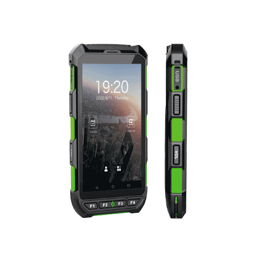 Hybrid Biometric & QR code Handheld Mobile Time Attendance Terminal ...